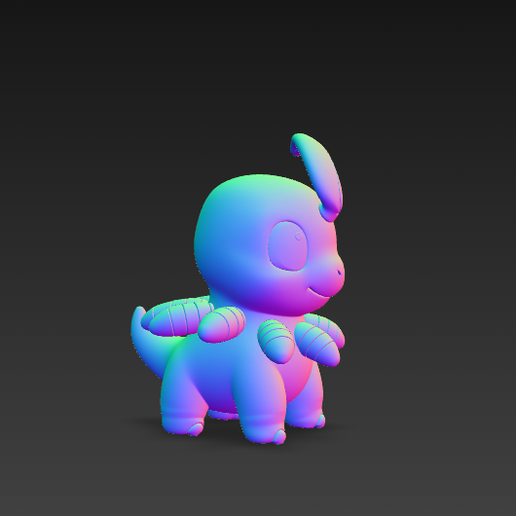 🐉 Bayleef pokemon 2nd generation・ STL File for 3D printing・Cults