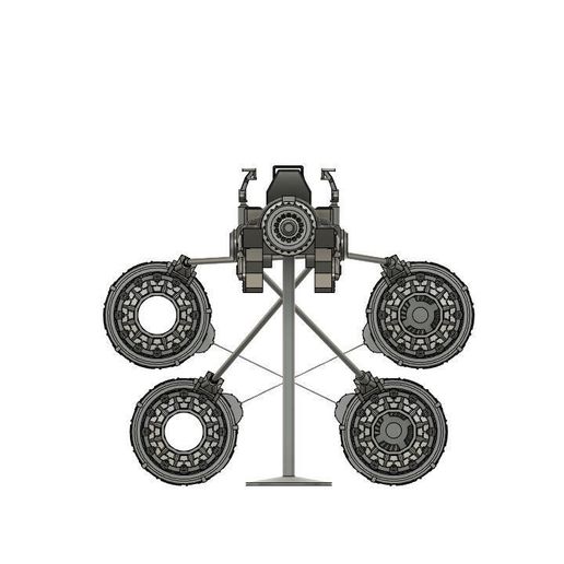⭐ Star wars Ben Quadinaros BT310 Podracer・ 3D File for 3D printing・Cults