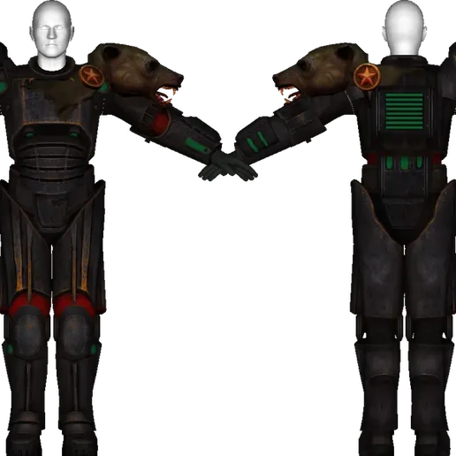 Free OBJ file Scorched Sierra power armor from Fallout 🦸 ・3D printable ...