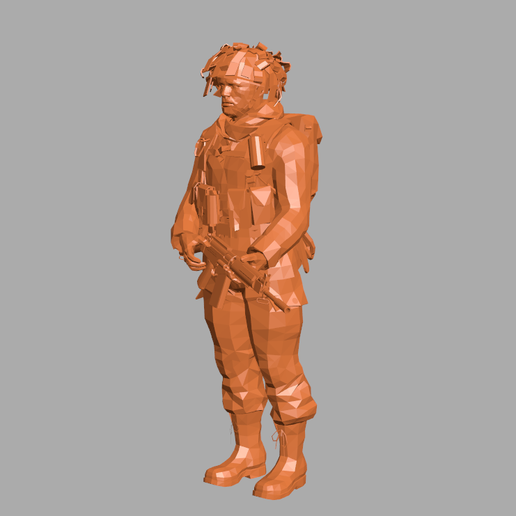 STL file British soldier 🫡 ・3D printer model to download・Cults