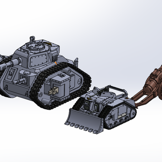 🪖 centaur full rc + variants 1/18 scale・ STL File for 3D printing・Cults