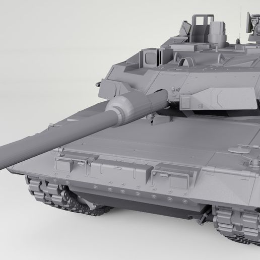 🐆 Leopard 2A8 with Eurotrophy APS・ STL File for 3D printing・Cults