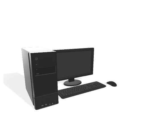 🖥️ Desktop Computer Model・Free STL File for 3D printing・Cults