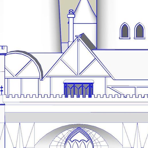 🏰 Castle Ravenloft ( fan model )・Free STL File for ・Cults