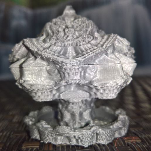 3D printed jewelry fractal box • made with wanhao duplicator i3・Cults