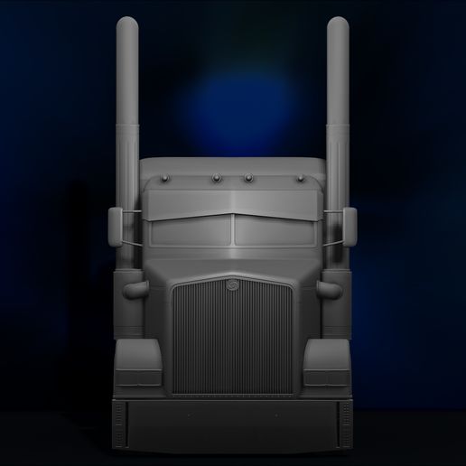 🚚 American heavy truck Peterbilt custom Model Printing File STL for 3D ...