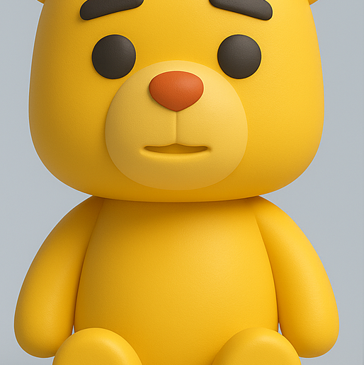 🎬 Ted's model from the movie "Ted."・ STL File for 3D printing・Cults