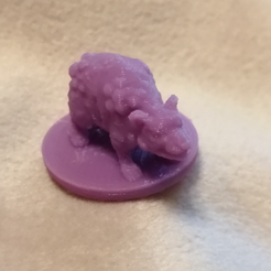 3D printed Plague Rat・Cults