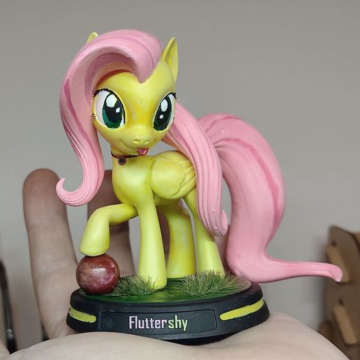 3D print Fluttershy - Little Pony • made with Anycubic M7 Pro・Cults