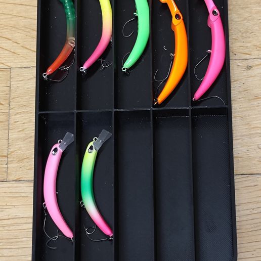 🎣 Meiho 7070 fishing lure box・ STL File for 3D printing・Cults