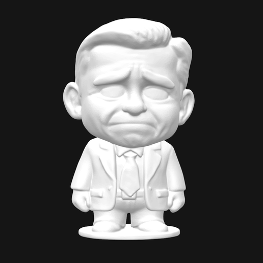🏢 Sad Michael - The Office・Free STL File for 3D printing・Cults