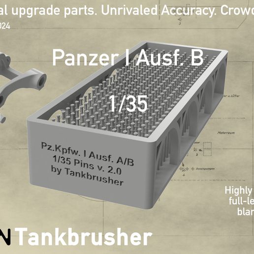 🌆 1/35 Panzer I workable track - late / standard type #352411106 ...