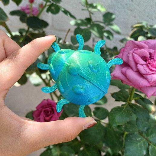 🐞 Mini decorative ladybug・Free STL File for 3D printing・Cults