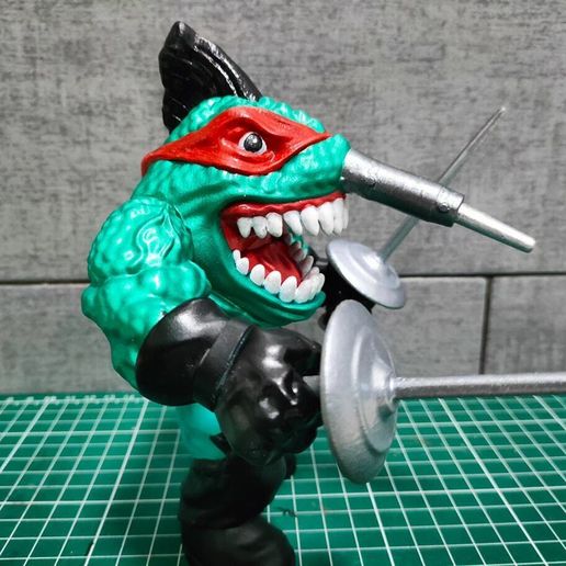 🧸 EL SWORDO STREET SHARKS NEVER RELEASED action figures・ STL File for ...