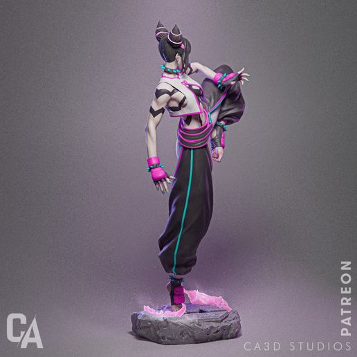 ♀️ Juri 3D Print・ STL File for ・Cults