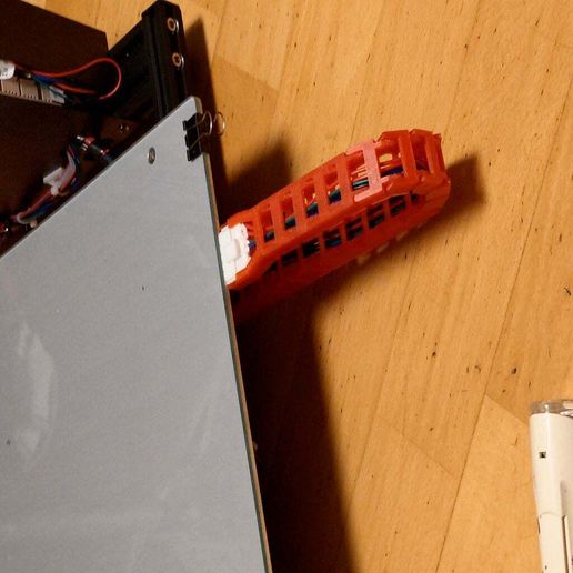 Free STL file Anet A8 Plus bed cable chain・3D printable object to download・Cults