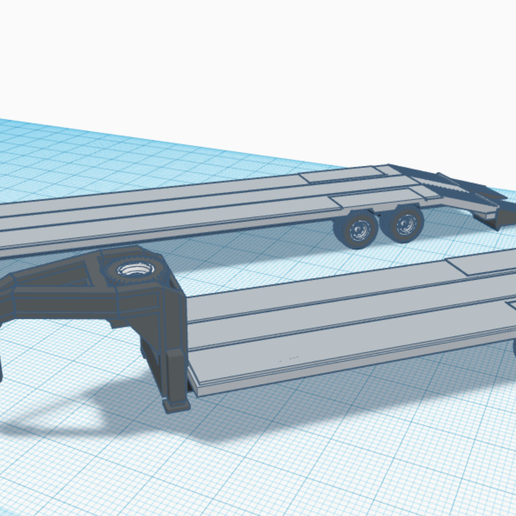 🚐 GOOSENECK FLATBED TRAILER PACKAGE・ STL File for 3D printing・Cults