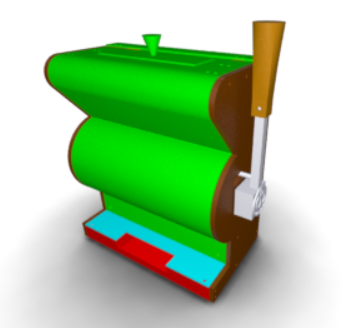 🍬 Slot Machine Candy Dispenser and Bank・Free STL File for 3D printing・Cults