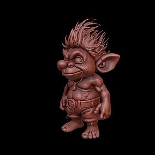 3D file Troll Bust 🧌 ・3D printer model to download・Cults