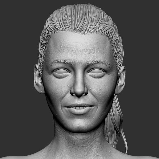 🗿 Ladypool Blake Lively - Deadpool & Wolverine - Figure Head Sculpt ...