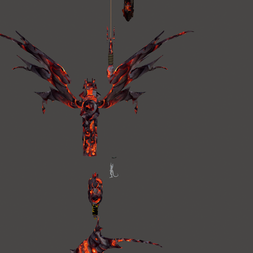STL file Lava Wings 🎩 ・3D print model to download・Cults
