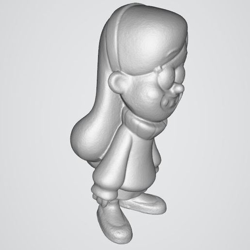 🗿 Mabel Pine figure・Archivo STL Gratis para Impresión 3D・Cults