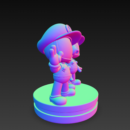 🤖 Astro Bot Mario and Luigi Mario bros・ STL File for 3D printing・Cults