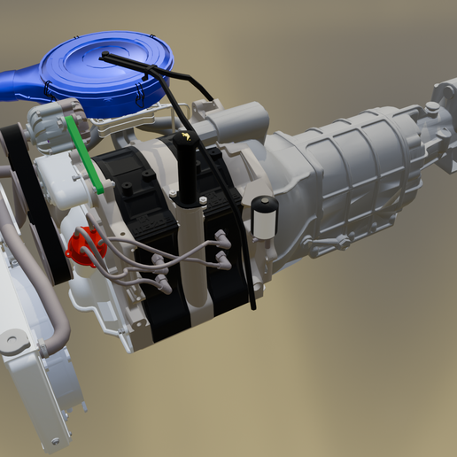 Datei STL Rotary 12a Engine Mazda HQ 3d Build 🚗 (OBJ)・Modell für 3D ...