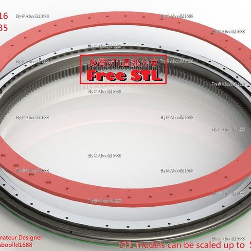 🐅 Tiger Tank Late Production Turret Seat Ring.(STL-35-16)・Free STL File ...