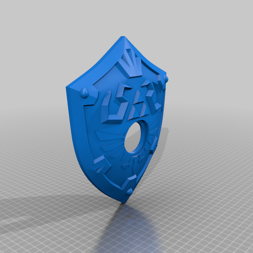 Free 3D file Suspended lamp - Hylian Shield - Breath of the Wild 🔦 ・3D ...