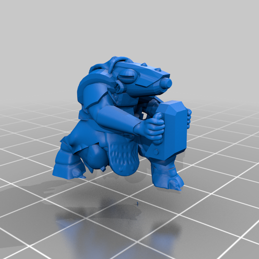 🔫 40k skaven heavy weapons team・Free STL File for ・Cults