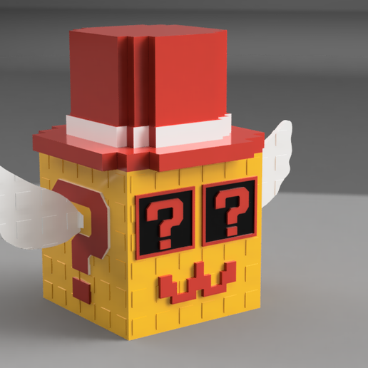 🏗 LuckyBlockAdmin・ 3MF File for 3D printing・Cults