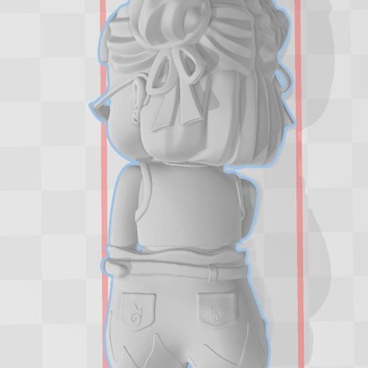 OBJ file NATRA, the ghost of chaos 👻 ・Model to download and 3D print・Cults