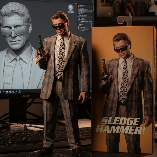 🔨 Sledge Hammer: Trust Me! The Comedy Detective and the Magnum in 3D ...