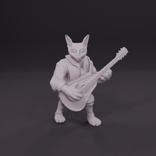 🐱 Cat bard・Free STL File for 3D printing・Cults