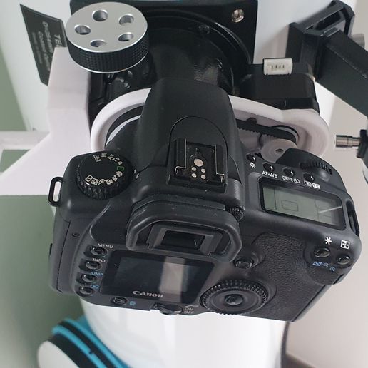 📷 ONSTEP CAMERA ROTATOR canon 20d/ FILD DEROTATOR CANON EF/ BARLOW T2 ...