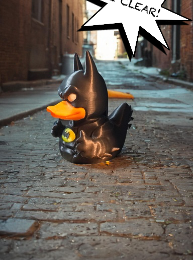 🦇 Bat Duck – The Dark Knight of Rubber Ducks・ 3MF File for 3D printing ...