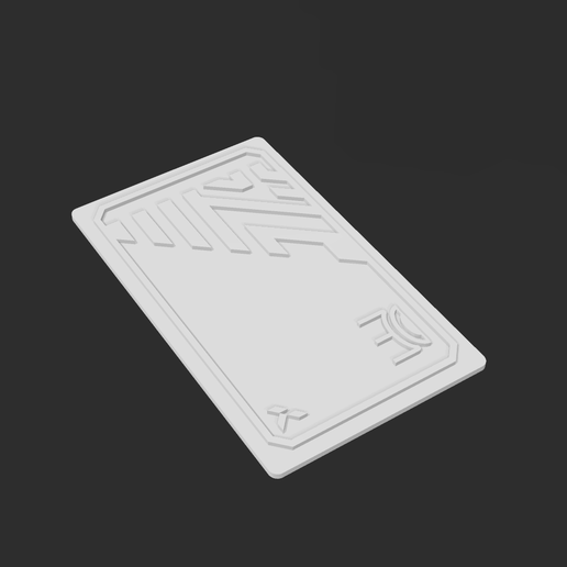 🎲 VALORANT CHAMBER CARD・ STL File for ・Cults