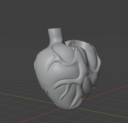 💜 Heart Vase for Unique Decor・ STL File for 3D printing・Cults