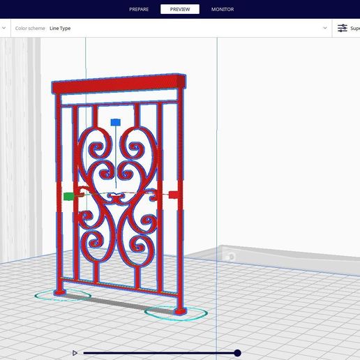 STL file railing 4 🏘️ ・Template to download and 3D print・Cults