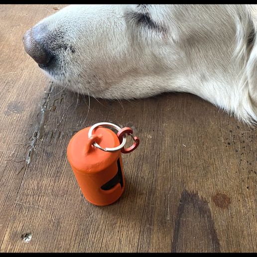 🧢 Poop bag holder : Round cap Design.・ 3D File for 3D printing・Cults