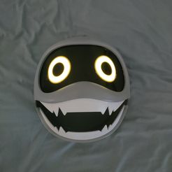 3D printable Murder Drones Mask (v2) with Articulated Jaw・Cults