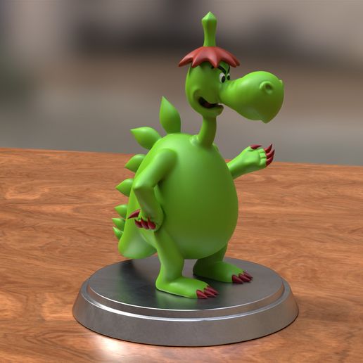 STL file Fume father of Grisu the little Dragon. 🐉 ・3D print design to ...