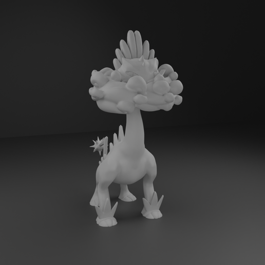 🐉 Pokemon Raging Bolt - Paradox Raikou・ STL File for ・Cults