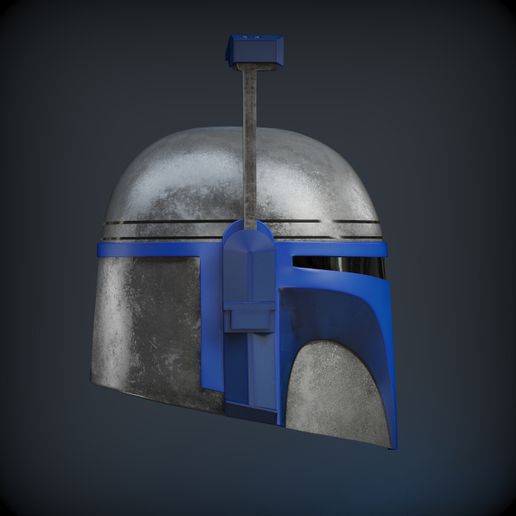 🪖 JANGO FETT HELMET 1to1 SCALE・ STL File for 3D printing・Cults