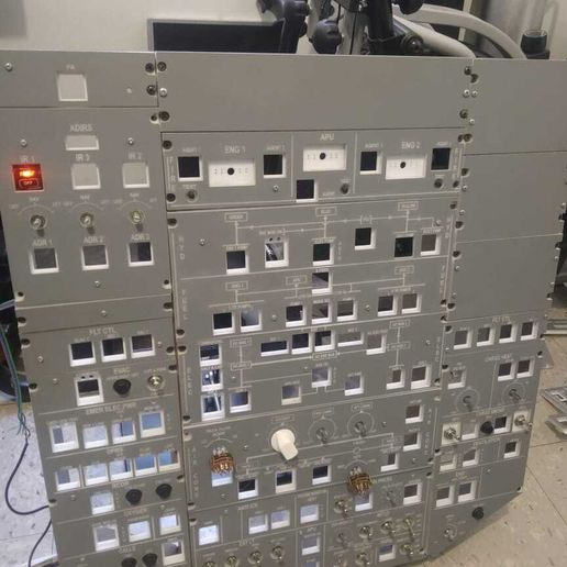 ️ Airbus 320 Overhead Panels (Complete Kit)・ 3D File for 3D printing・Cults