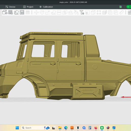 🆕 New 2026 Mercedes Unimog ultimate offroad4x4 hoolow shell body, rc ...