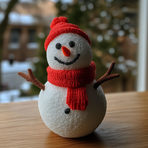 3D file Snowman Fun: 3D Print Your Winter Buddy ☃️🎉 ・3D printer model ...