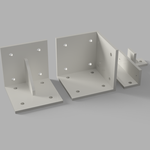 🪑 Cabinet Support Brackets for Enhanced Stability・gratis archivo 3MF ...