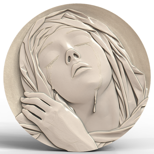 📁 3D Model STL File for CNC Router/Laser & 3D Printer A Religious ...